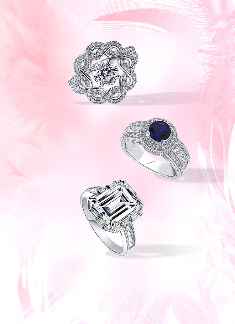 Wedding & Fashion Jewelry in Sterling Silver, Cubic Zirconia – BERRICLE