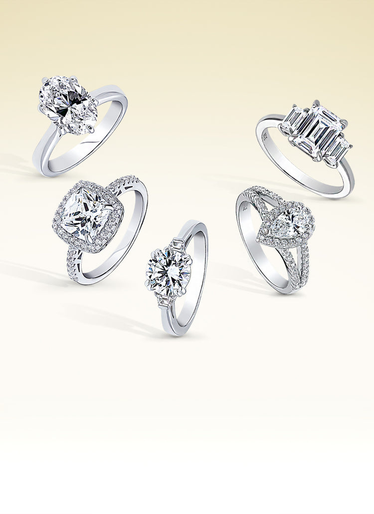 Wedding & Fashion Jewelry in Sterling Silver, Cubic Zirconia – BERRICLE