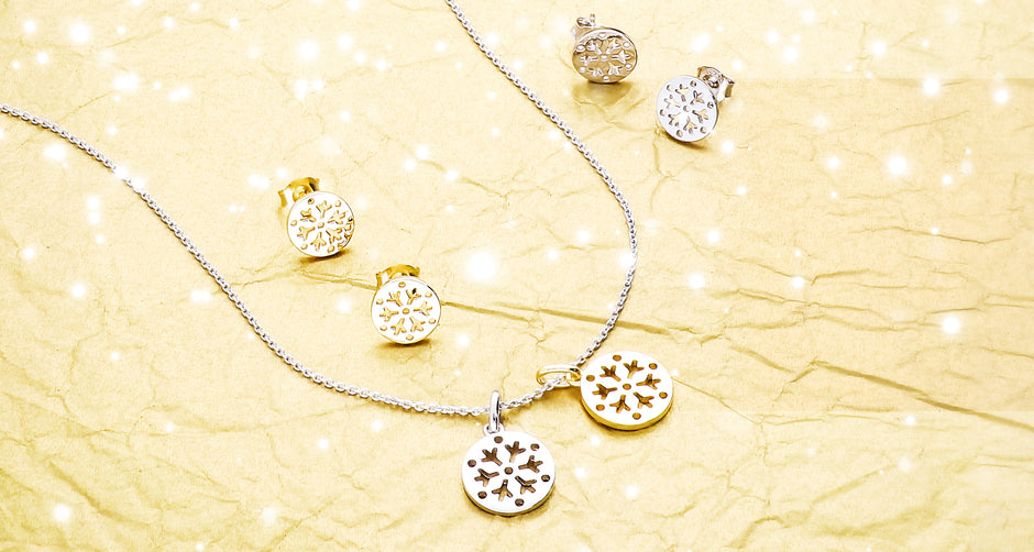 Sterling Silver Snowflake Cubic Zirconia CZ Fashion Necklace #N1447-01 ...