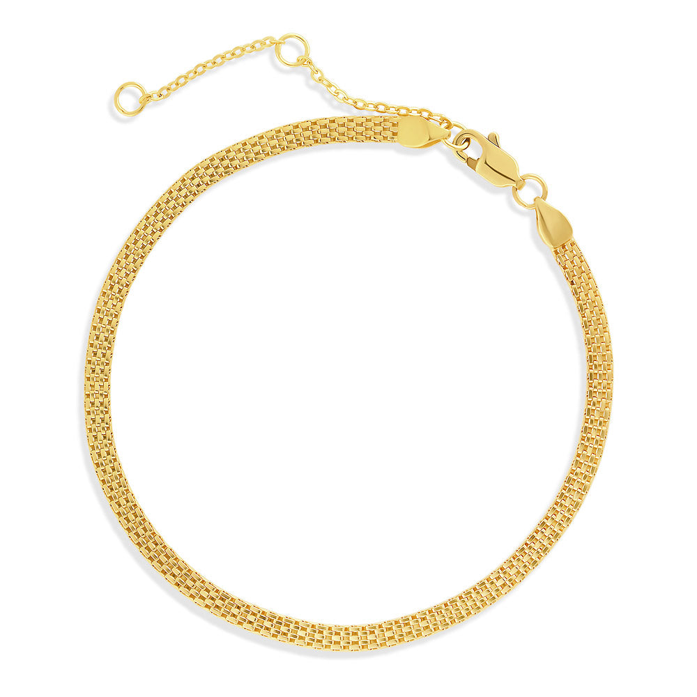 Sterling Silver Chain Bracelet 3mm – BERRICLE