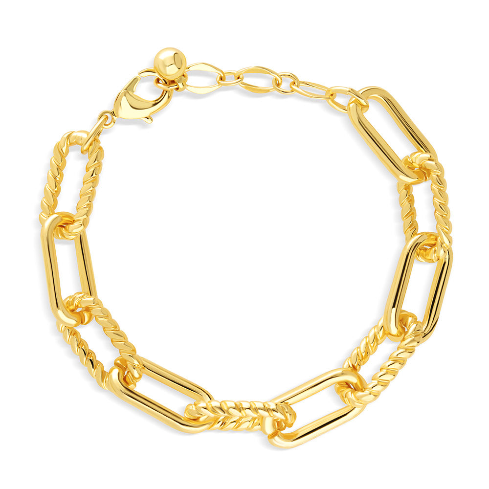 Cable Rope Link Bracelet – BERRICLE