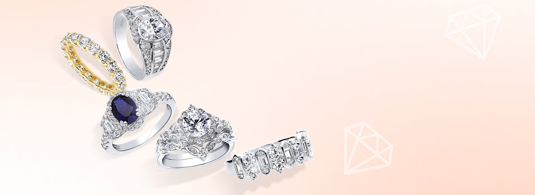 Wedding & Fashion Jewelry in Sterling Silver, Cubic Zirconia – BERRICLE