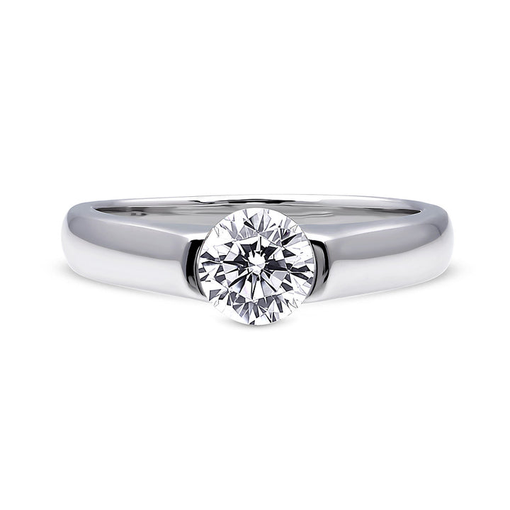 Solitaire Rings in Fake Diamond & CZ – BERRICLE