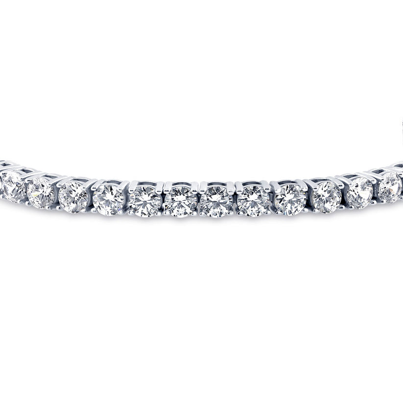 Sterling Silver Cubic Zirconia CZ Tennis Bracelet #B353-01 – BERRICLE